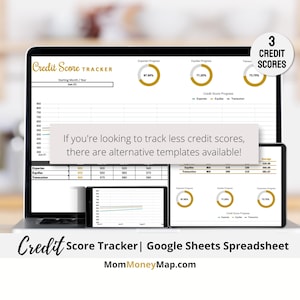 Credit Score Tracker Log to Help Boost, Improve, Repair and Fix a Bad ...