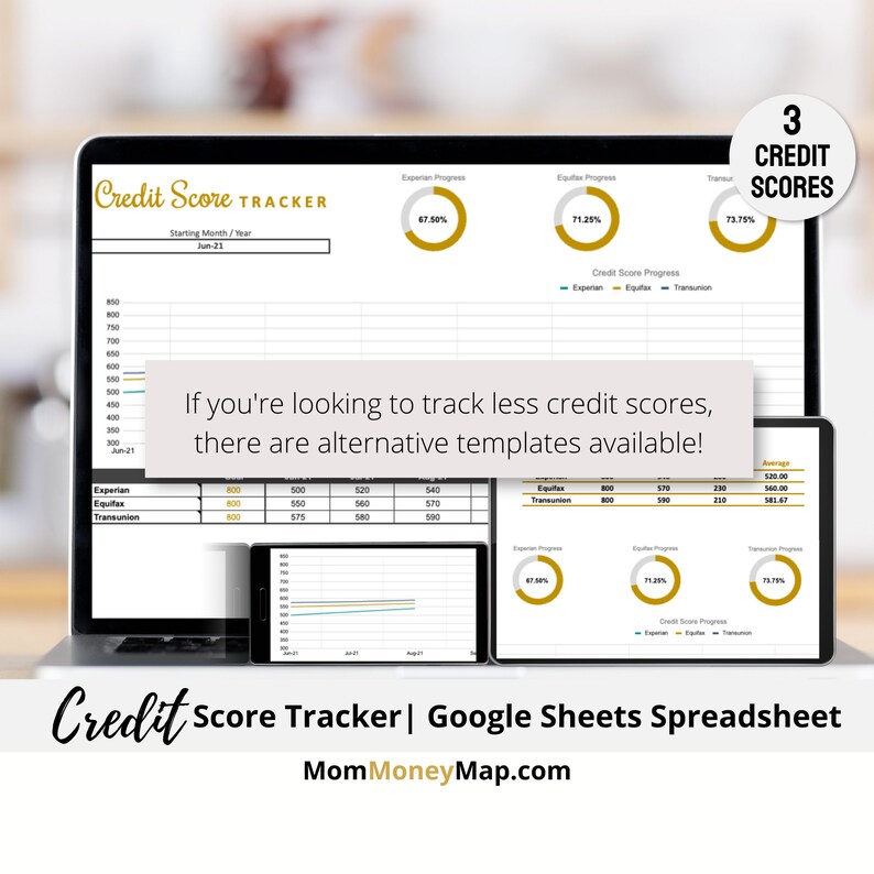 Credit Score Tracker Log to Help Boost, Improve, Repair and Fix a Bad ...