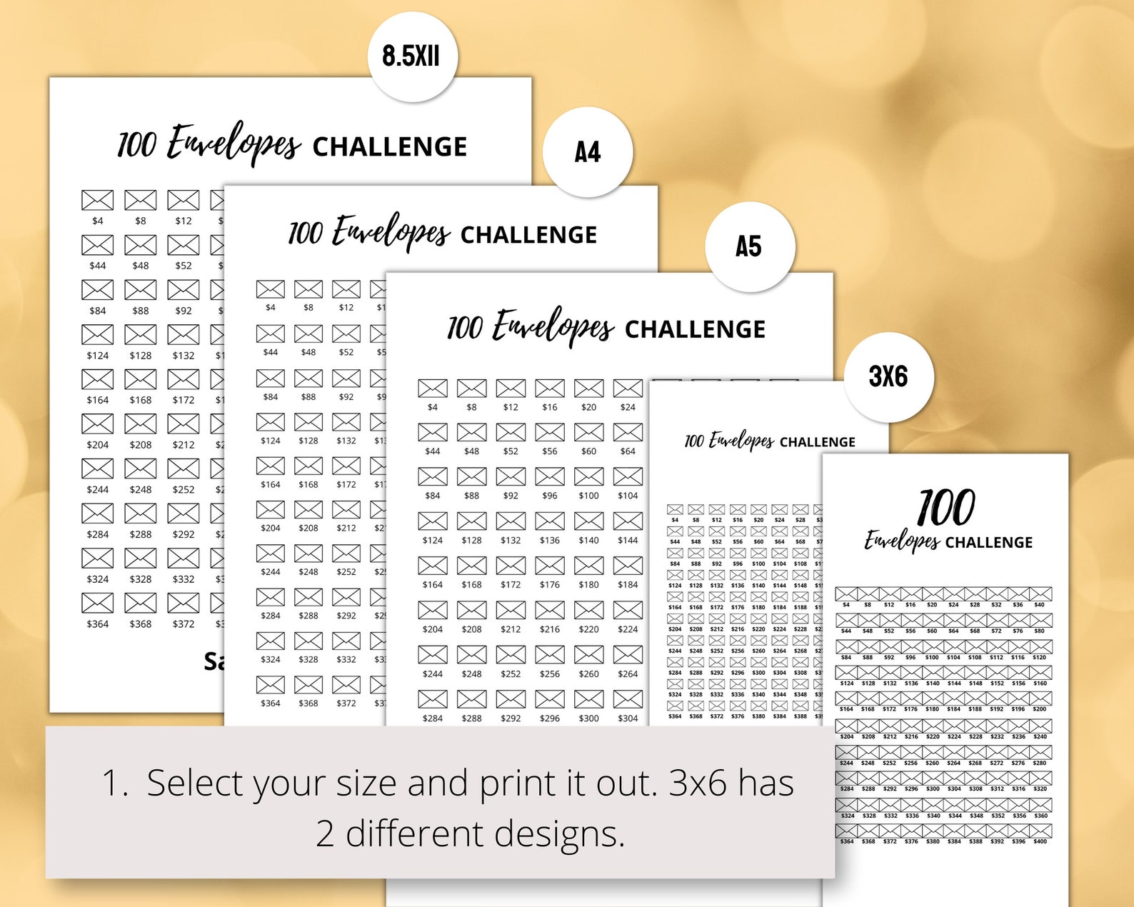 20k Savings Challenge Printable PDF Save 20000 in 100 Days - Etsy Canada