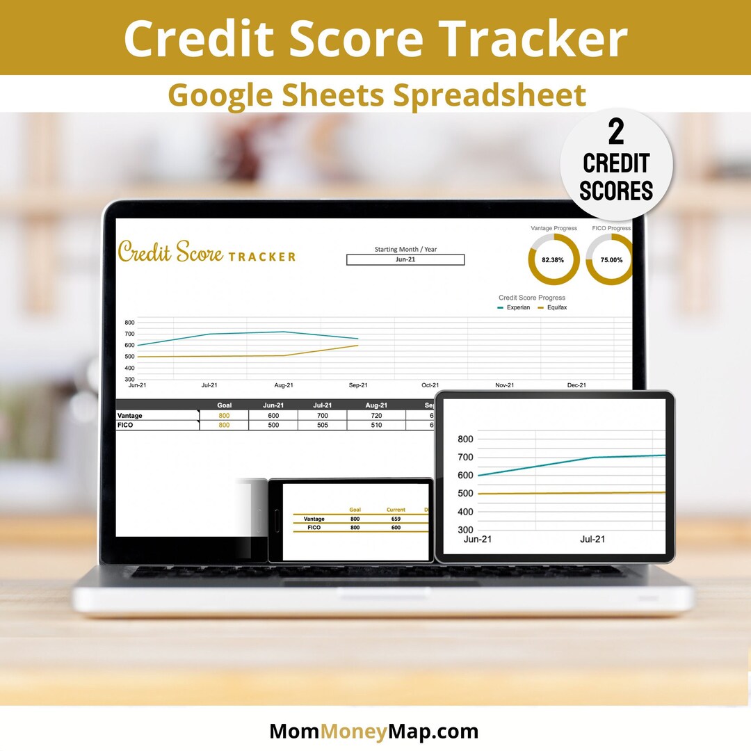Credit Score Tracker to Help Boost, Improve, Repair and Fix a Bad ...