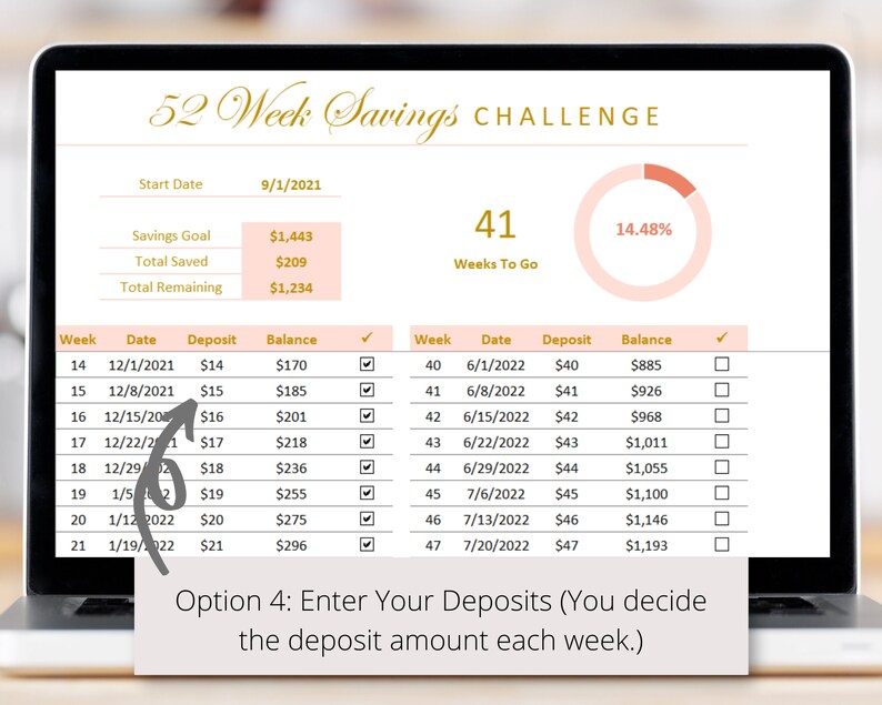 52 Week Savings Challenge Excel Spreadsheet Stay Motivated Etsy de 52-week-savings-challenge-excel-spreadsheet-stay-motivated-etsy-de