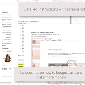 Wedding Planning Excel Spreadsheet Bundle | Wedding Planner for Your ...