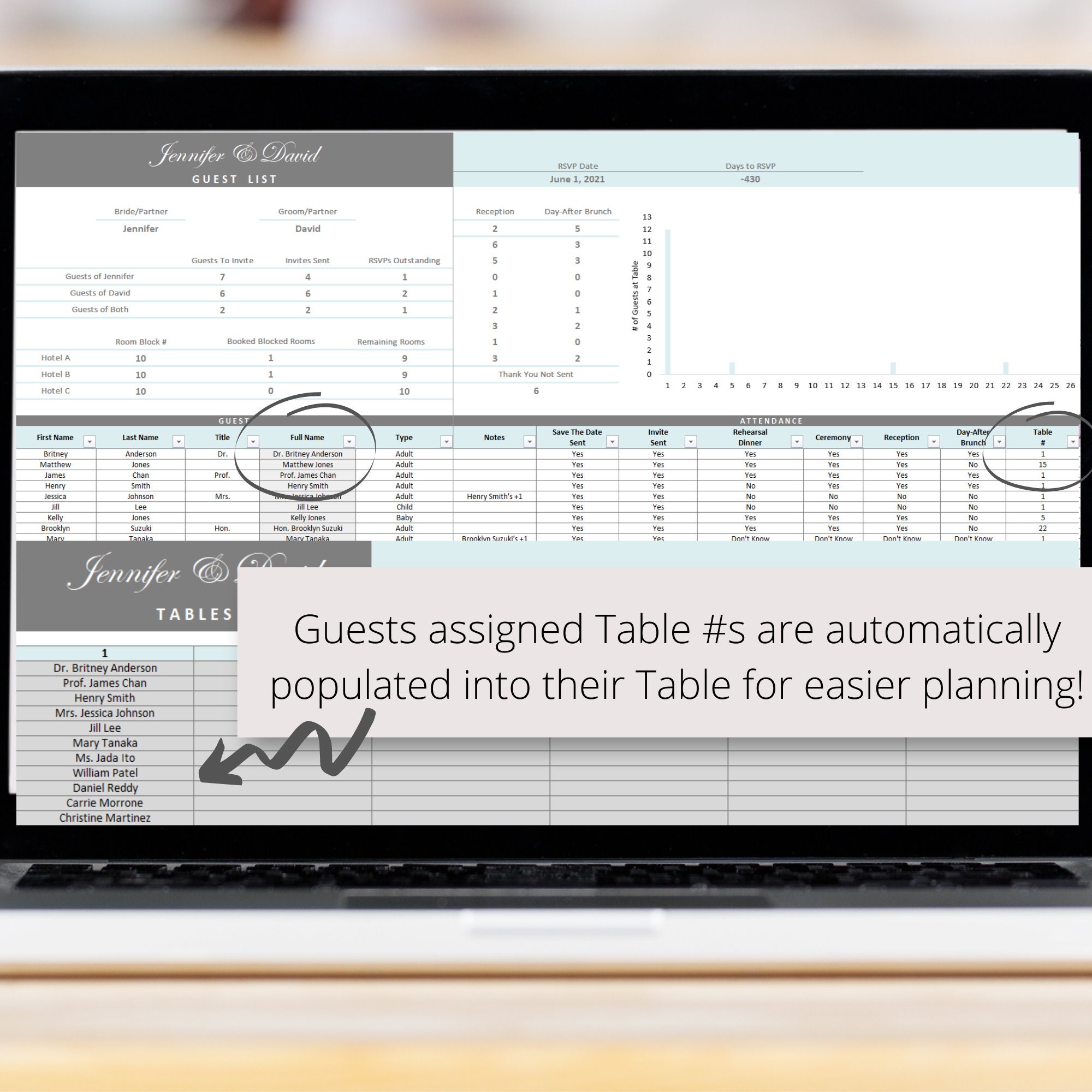 Wedding Planning Excel Spreadsheet Template Digital Download, Best ...