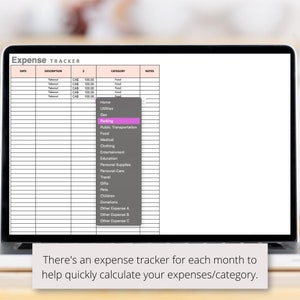 Monthly Budget Apple Numbers Spreadsheet Template, Track and Plan Your ...