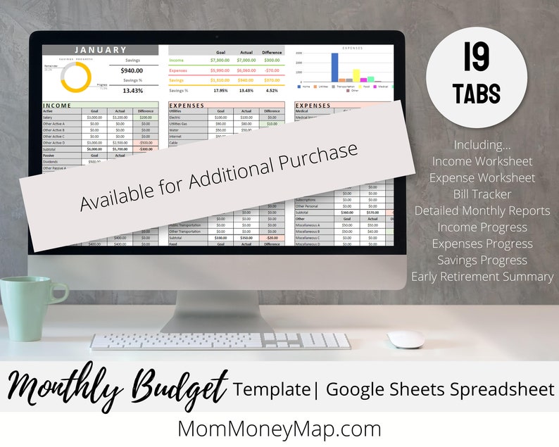 52 Week Savings Challenge Google Sheets Template Stay | Etsy