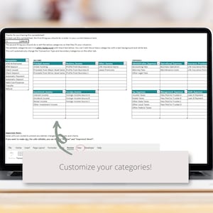 Trust Account Ledger Register With Monthly and Annual Summaries Excel ...
