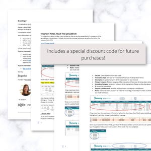 Simple Checkbook Register Excel Spreadsheet, Track Your Bank Accounts ...