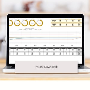 Credit Score Tracker Log to Help Boost, Improve, Repair and Fix a Bad ...