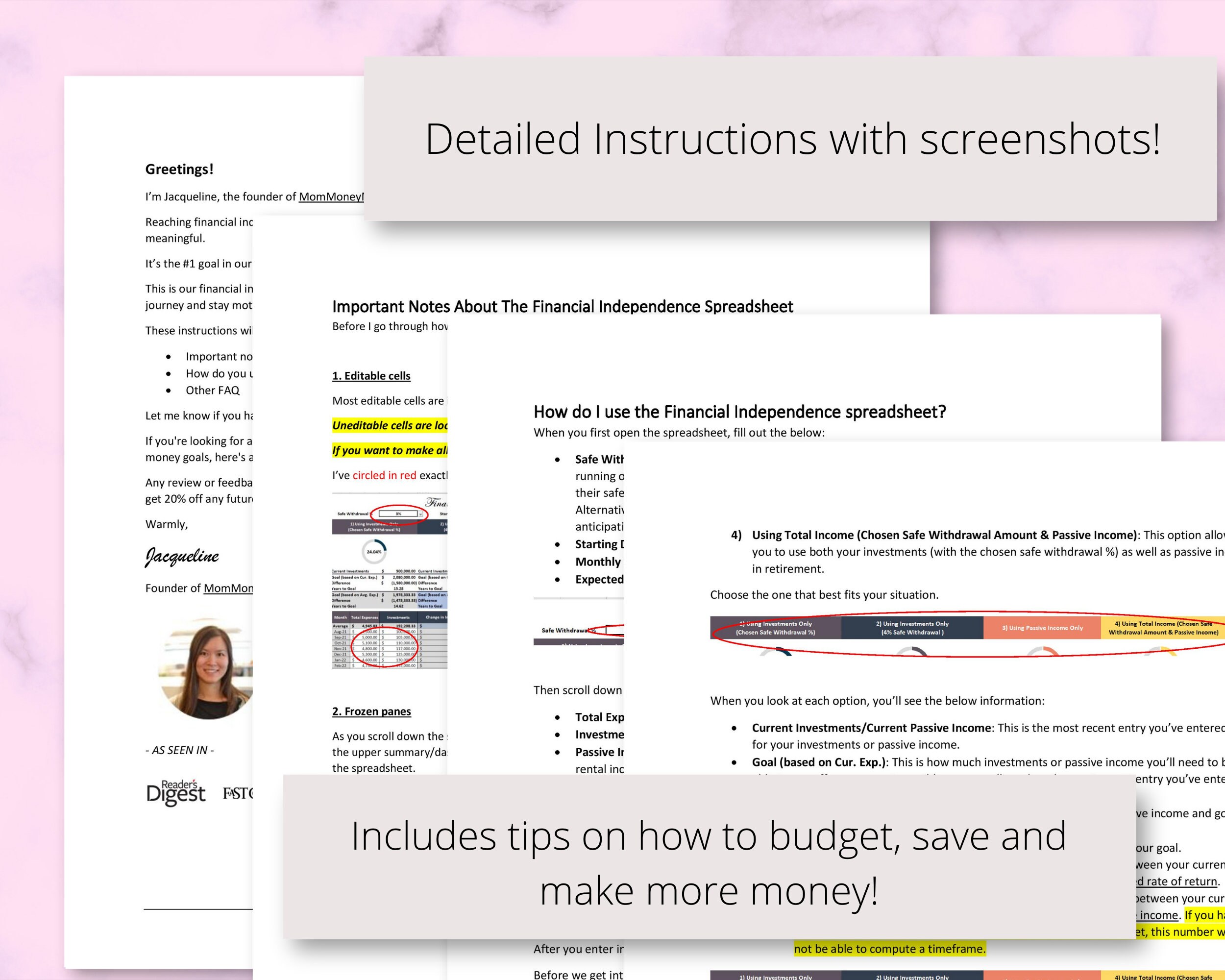 Financial Independence Tracker Retire Early With This Retirement ...