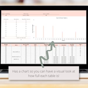 Wedding Guest List Tracker Template | Excel Spreadsheet | Track ...