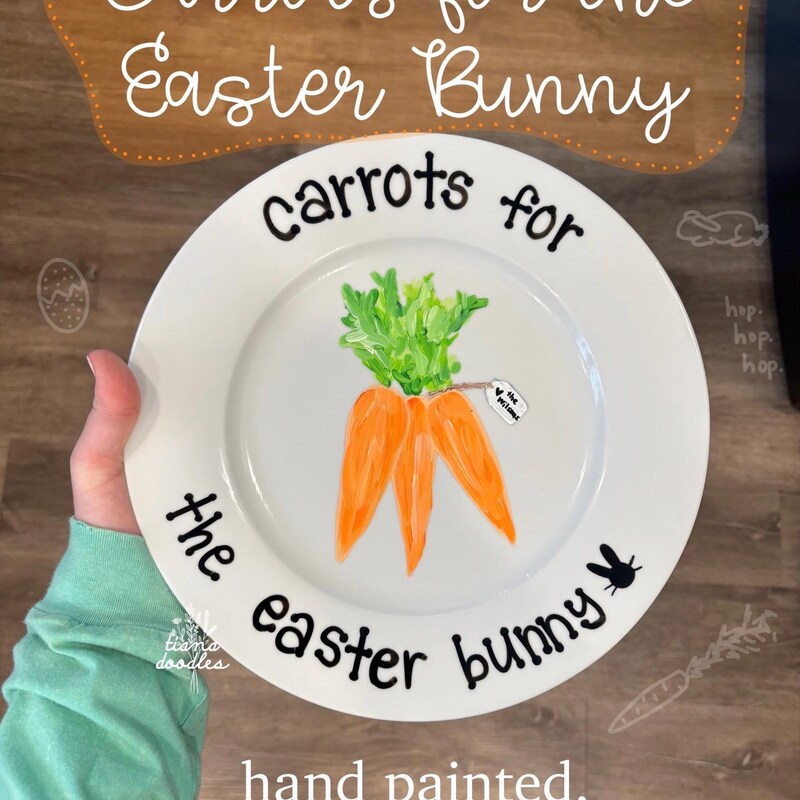 Easter Plate - Etsy