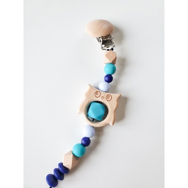 Owl Pacifier Clip - Etsy