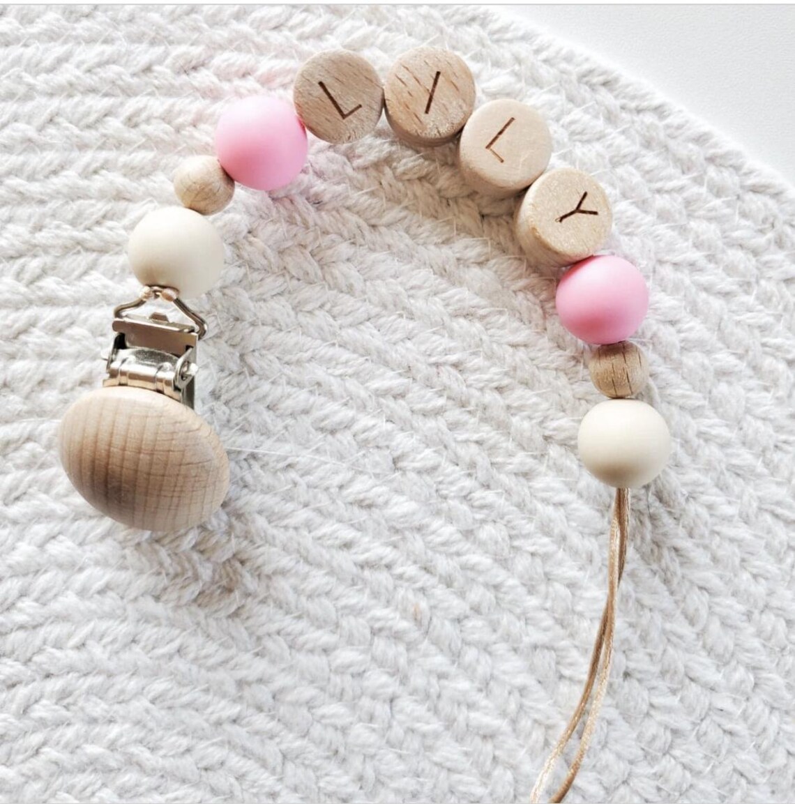 Personalized Pacifier Clip - Custom Pacifier Clip - Gift - - Etsy