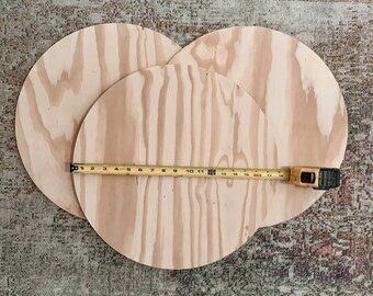 Wooden Circle Blank | Etsy