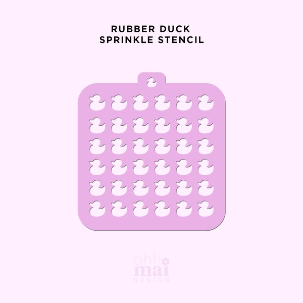 3d Printed Sprinkle Stencil - Etsy