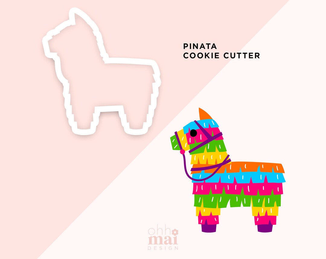 Pinata Cookie Cutter / Cinco De Mayo Cookie Cutter / Cute Cookie Cutter ...