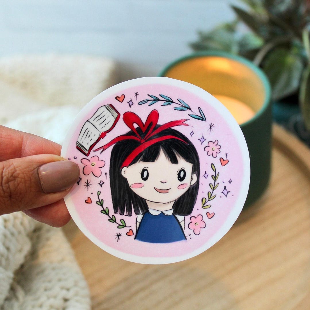 Matilda Sticker / Cute Matilda Sticker / 90s Movie Sticker / Waterproof ...