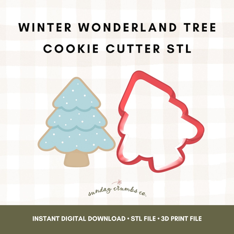 Tree Cookie Cutter - Etsy
