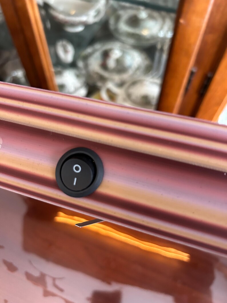 Bar Light: Lights up Bottle With LED When Bottle is Placed. Front Faux ...