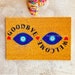 Evil Eye Design Doormat Funny Doormat Welcome Doormat Evil Eye - Etsy