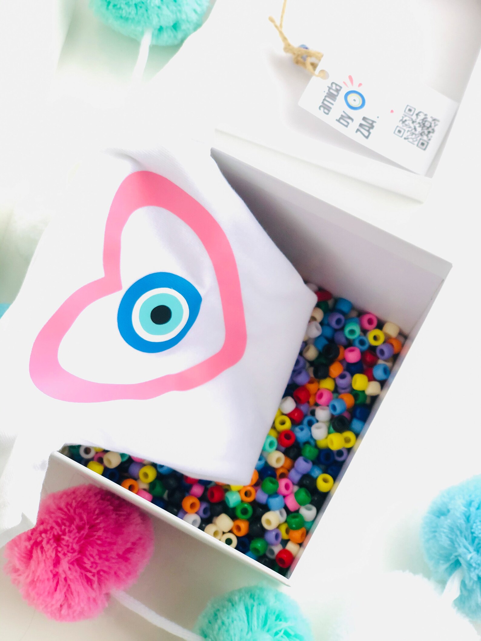 Evil Eye Baby Gift Set With Socks for Baby Shower Gift Set - Etsy