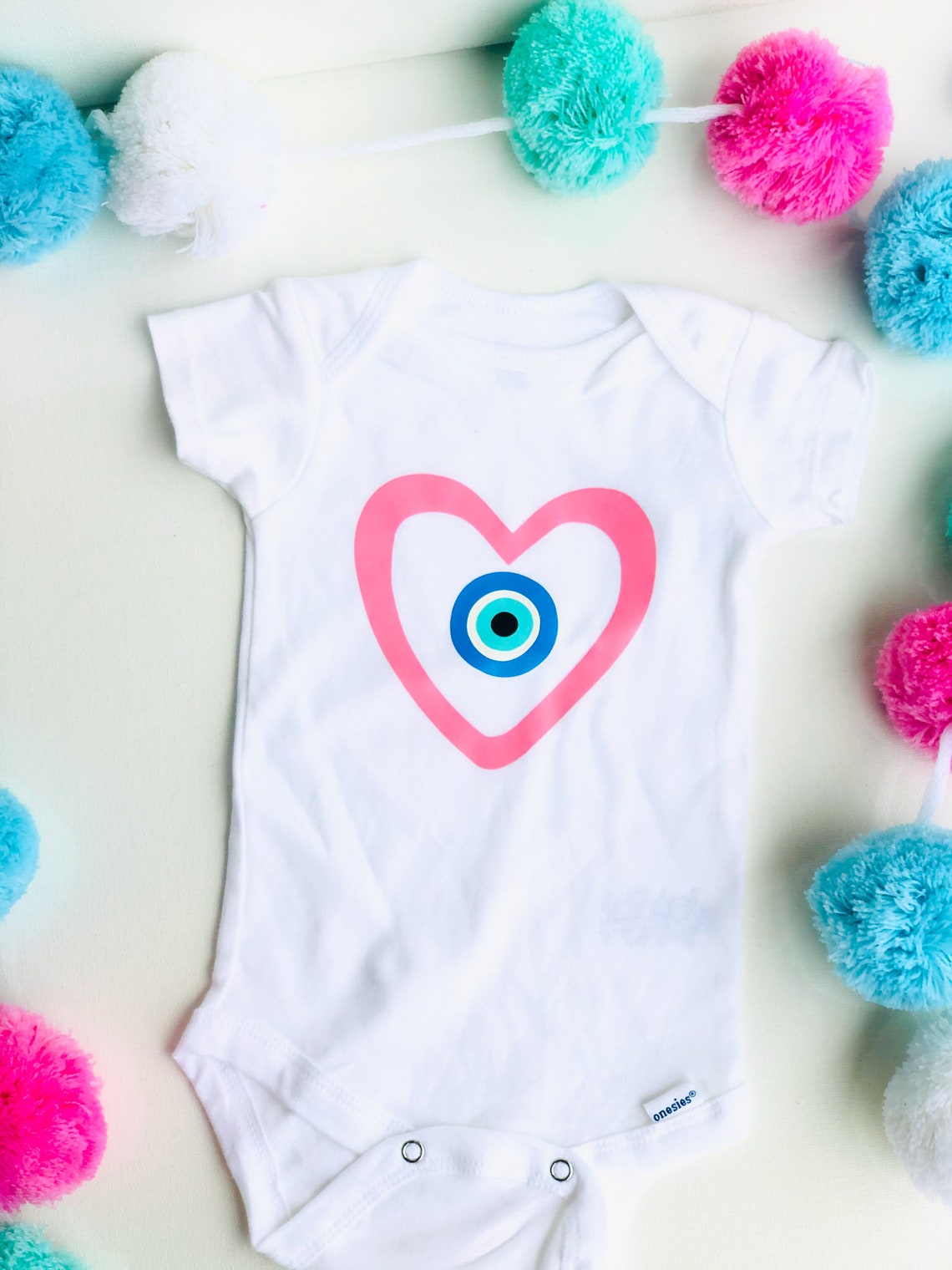 Evil Eye Baby Gift Set With Socks for Baby Shower Gift Set - Etsy