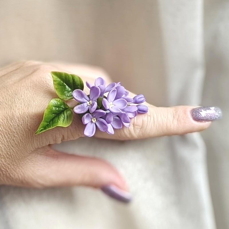 Lilac Flower Jewelry - Etsy