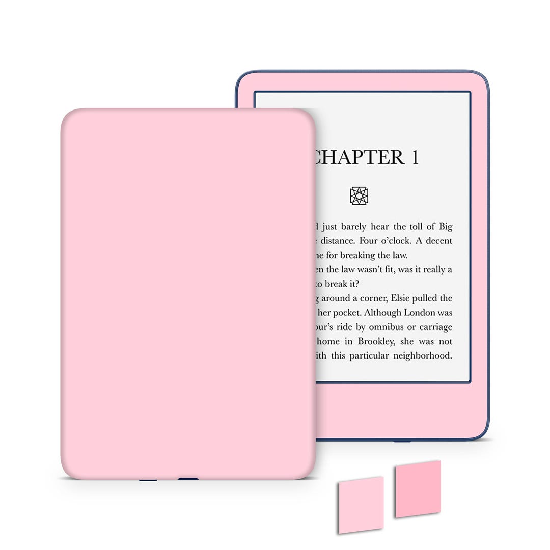 Kindle Vinyl Skin/wrap Pastel Pink - Etsy