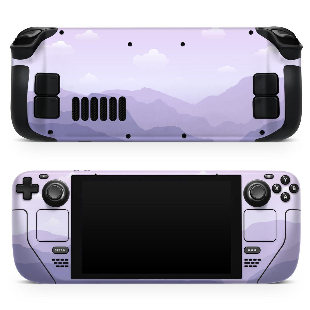 Misty Purple Mountain 3M Vinyl Skin/wrap for Steam Deck / Oled - Etsy
