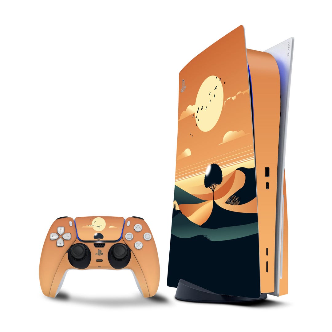 Amber Solace｜ Personalize Your Console | 3M Vinyl Skin/wrap for PS5 ...