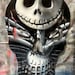 Airbrushed Metal Skull - Jack - Etsy