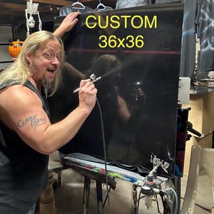 Custom 36x36 Airbrushed Panel - Etsy
