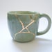 Kintsugi Ceramic Cup: Handmade 24K Gold Iznik Mug - Etsy