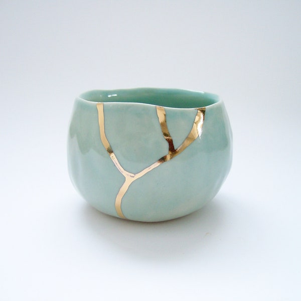 Kintsugi Cup - Etsy