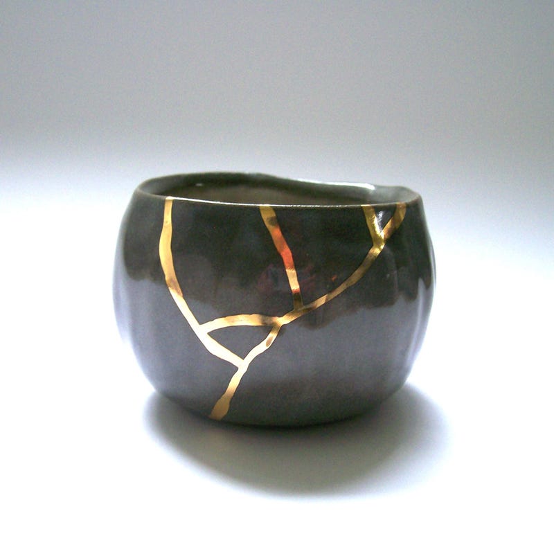 Kintsugi Cup - Etsy