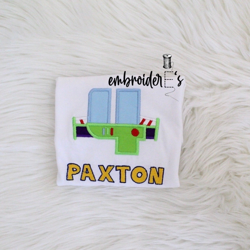 Buzz Birthday Shirt Lightyear Kids Birthday Shirt Embroidered Buzz ...