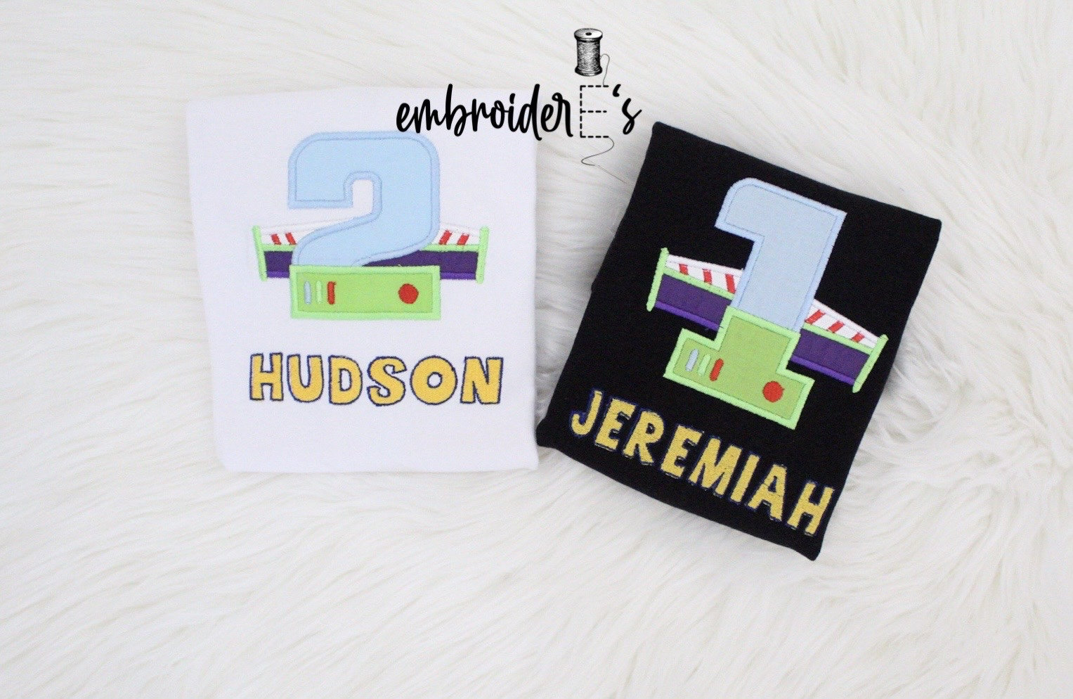 Buzz Birthday Shirt Lightyear Kids Birthday Shirt Embroidered Buzz ...