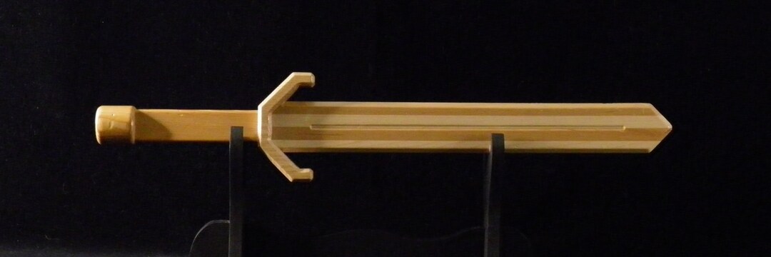 Handmade Wooden Gamer Inspired Sword - Perfect for Cosplay, LARP ...