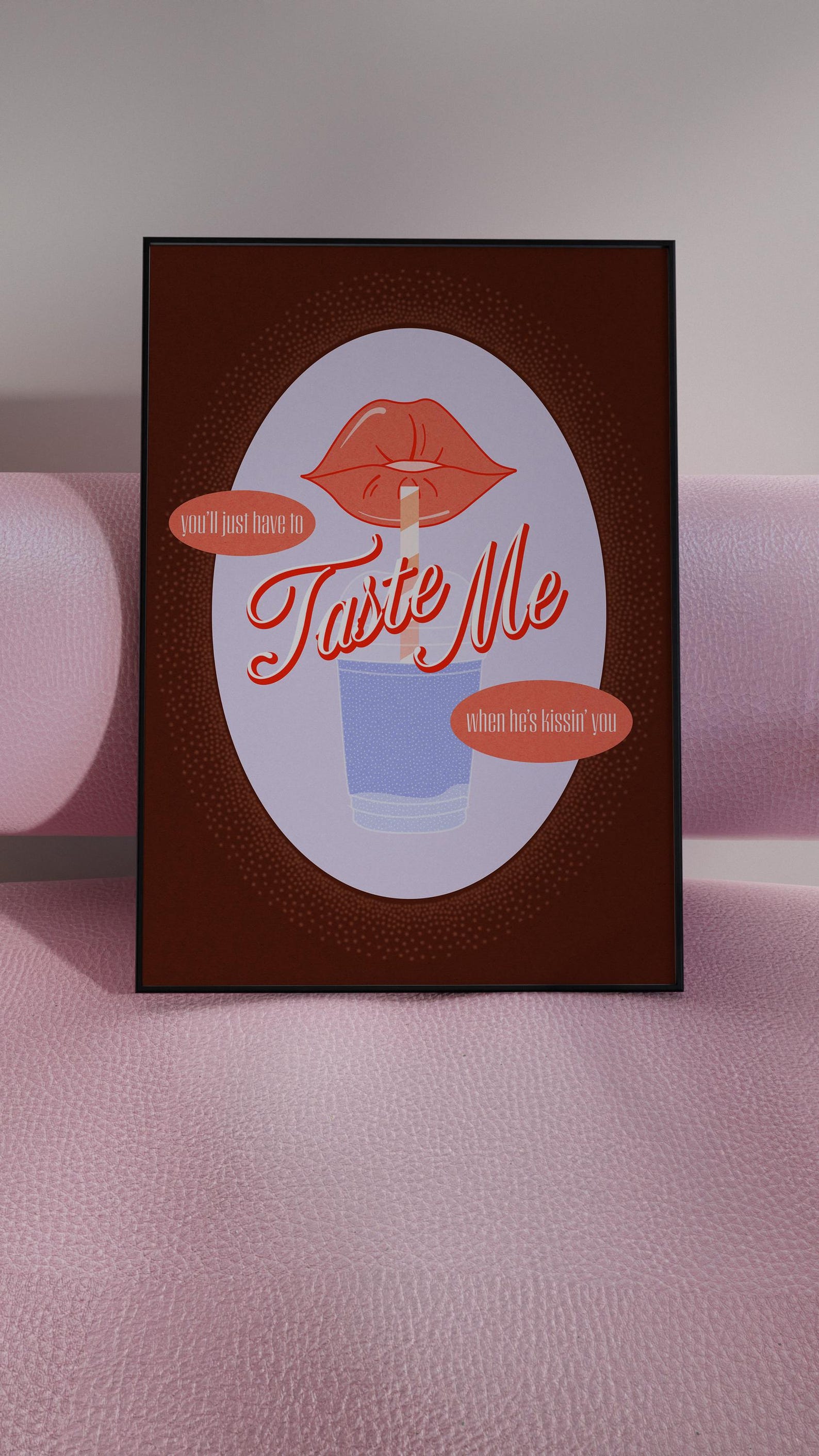 Taste Sabrina Carpenter Digital Print Retro Vintage Poster Hand Drawn ...