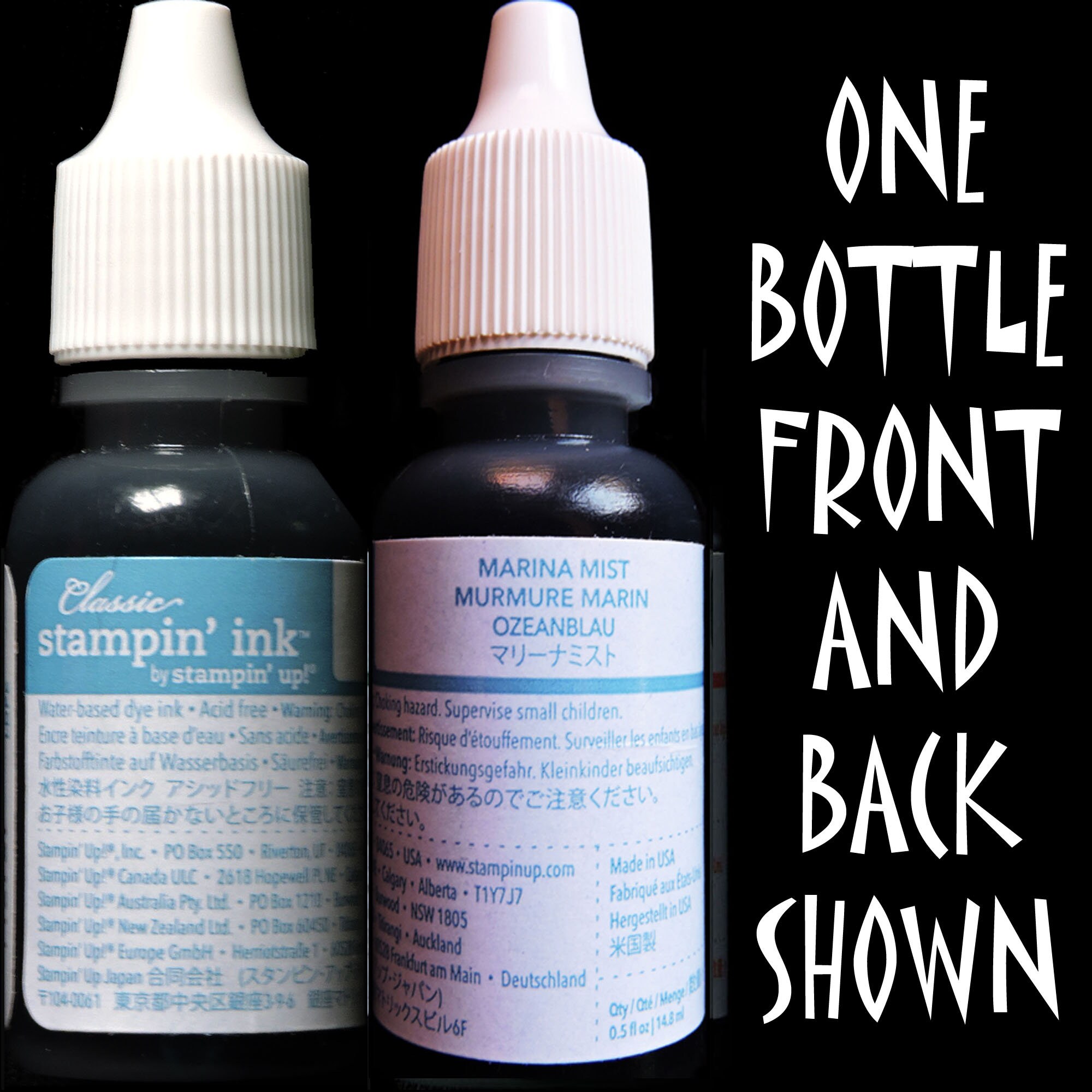 Marina Mist Blue Full STAMPIN UP INK Refill One Single Classic Dye Ink ...