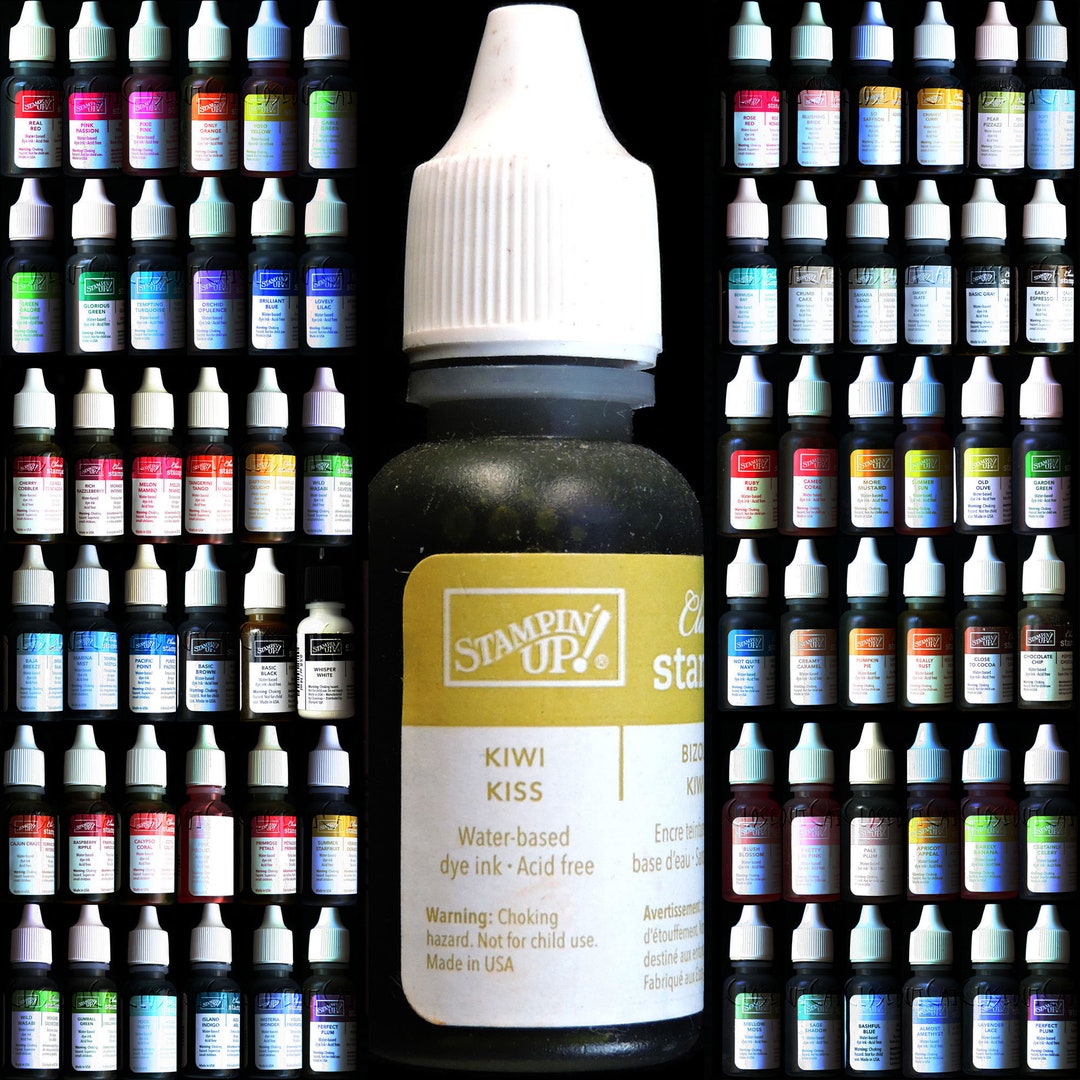 Retired STAMPIN UP INK Rare Colors One Single Full Classic Dye Ink ...