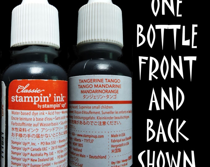 Tangerine Tango Orange STAMPIN UP INK Full Refill One Single Classic ...