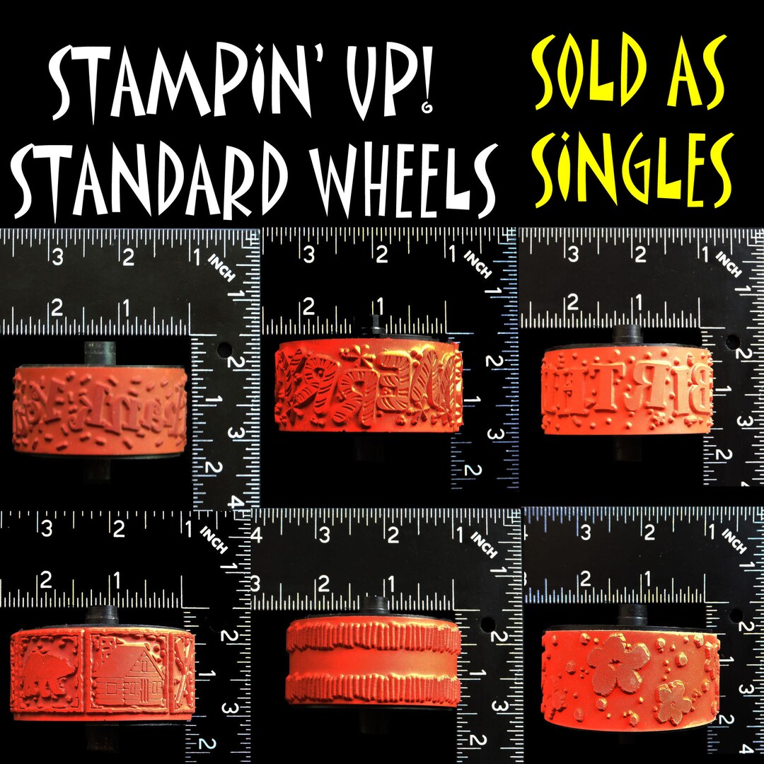 Stampin' Up Stampin Around RUBBER STAMP Standard WHEEL Sold ...