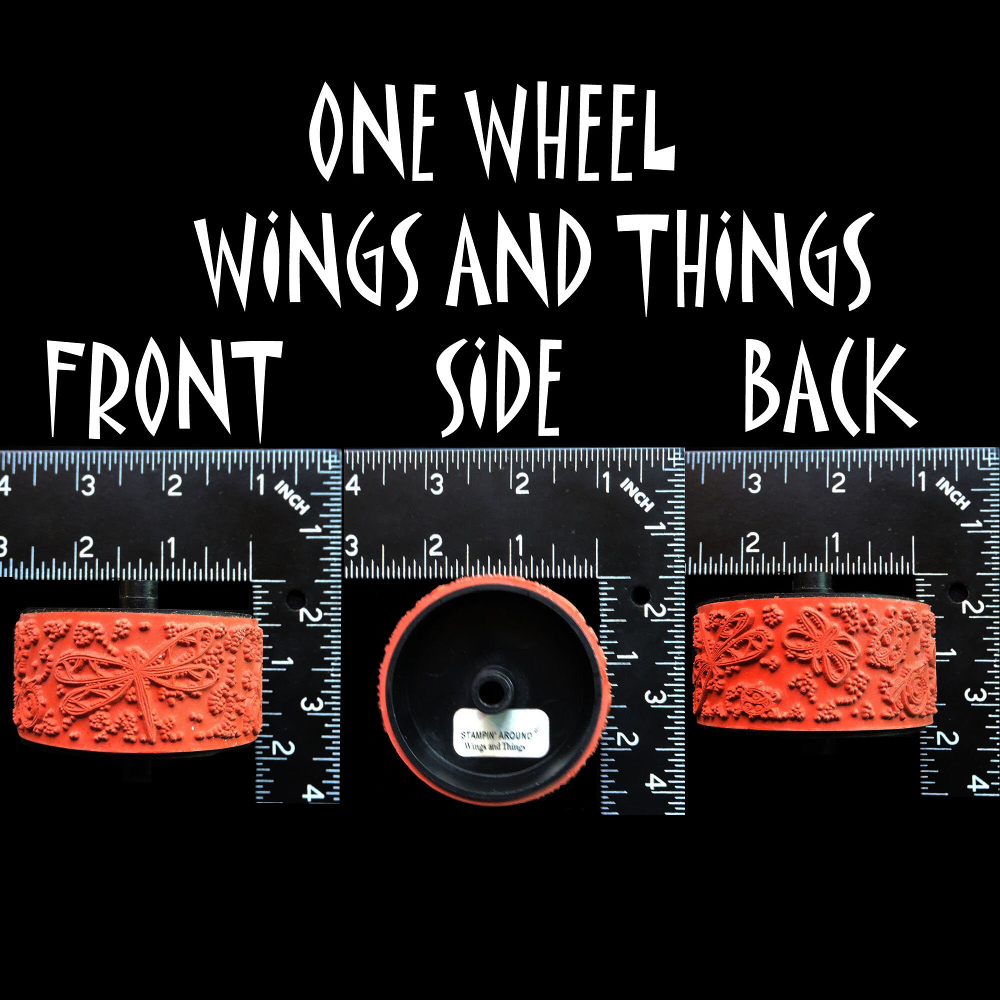 Stampin' Up Stampin Around RUBBER STAMP Standard WHEEL Sold ...