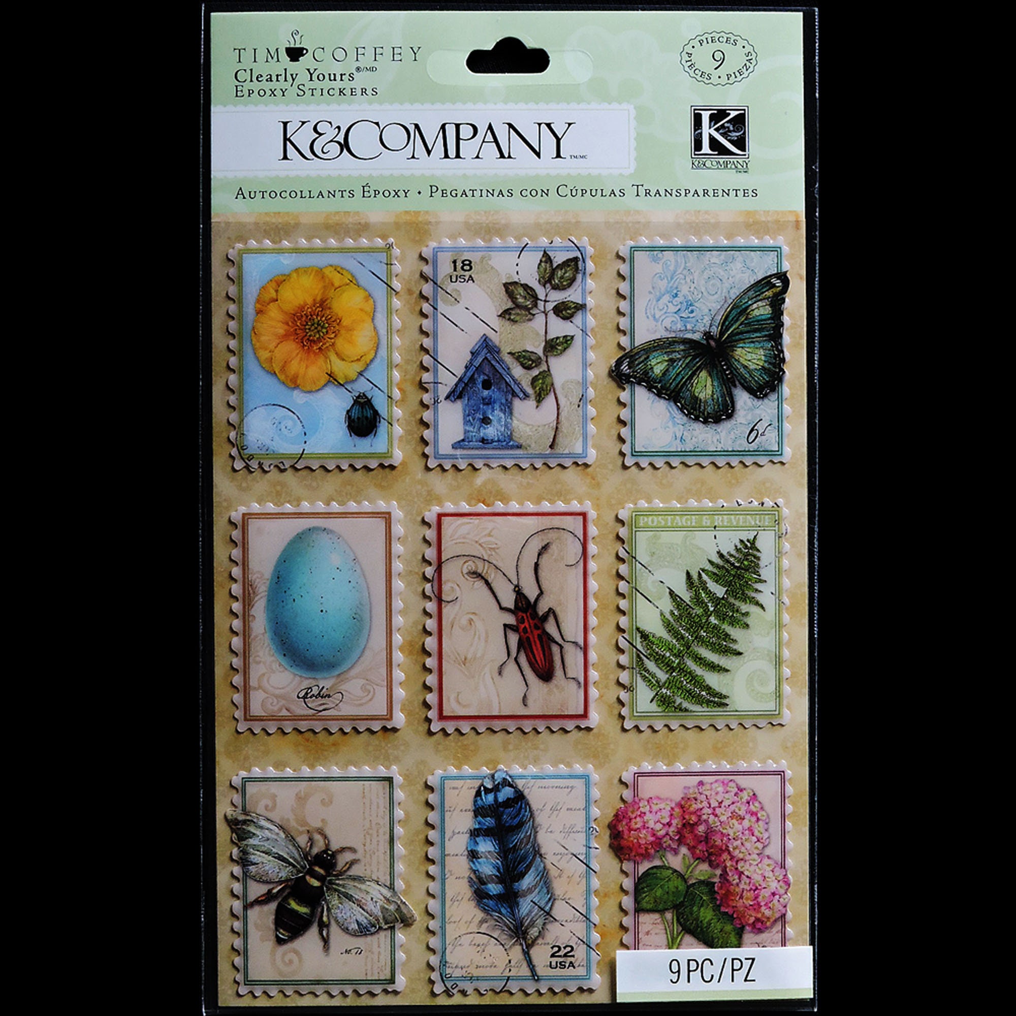 K & COMPANY Pack Tim Coffey TC Foliage Hydrangea Vase Butterfly ...