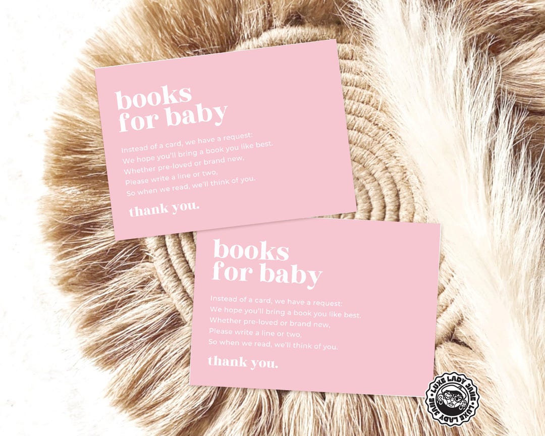 Plantilla de tarjeta para baby shower BS3 con libros para baby shower ...