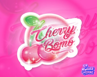 Cherry Bomb Sticker | Etsy