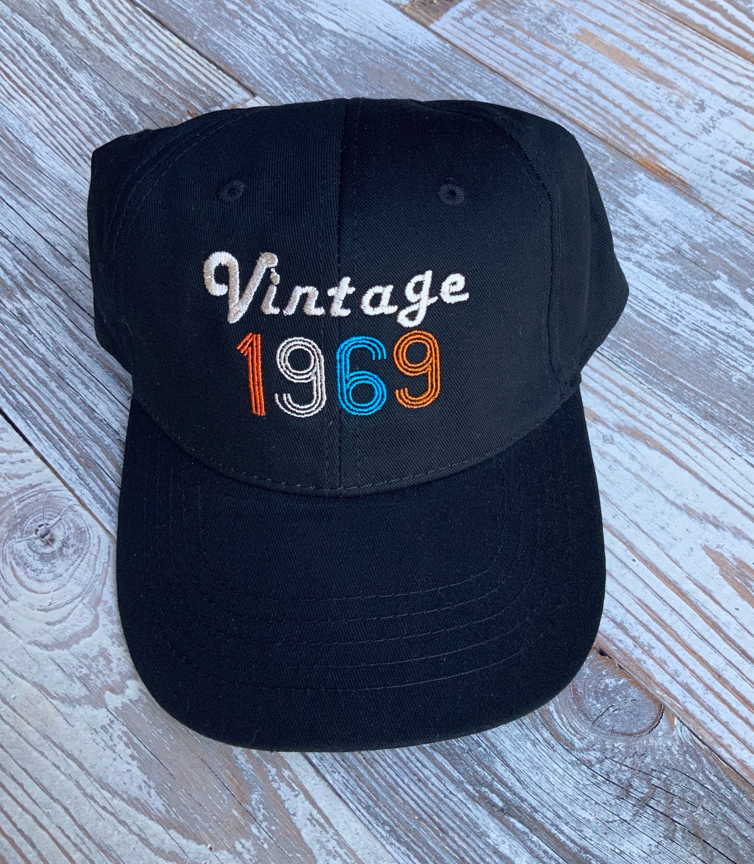 Vintage 1969 Baseball Cap Birth Year Hat | Etsy