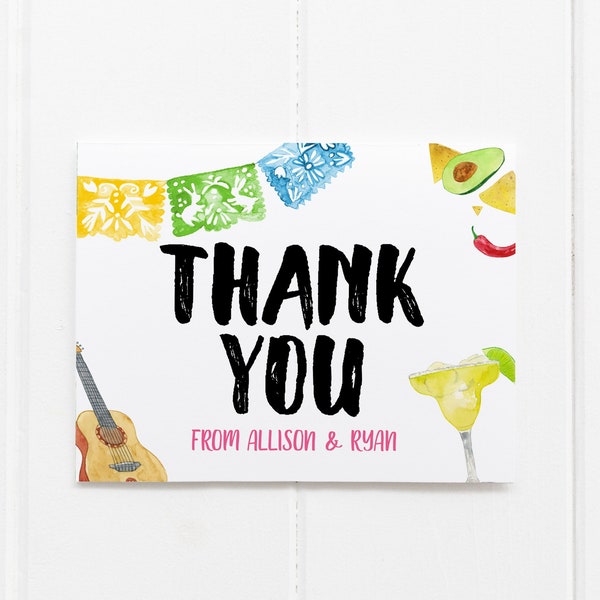 Fiesta Thank You - Etsy
