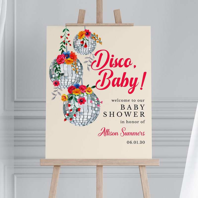 Disco Baby Shower - Etsy